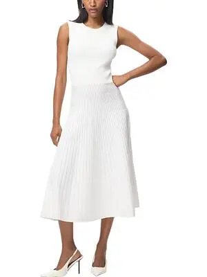 Herve Leger Cassia Dress Alabaster