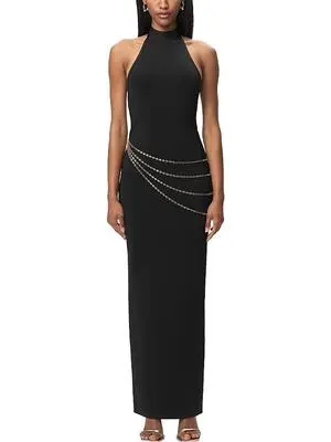 Herve Leger The Sybil Gown - Black