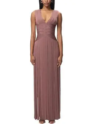 Herve Leger Harlow Gown - Biscotti