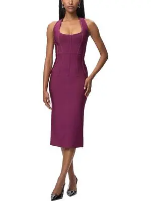 Herve Leger Willa Dress - Thistle