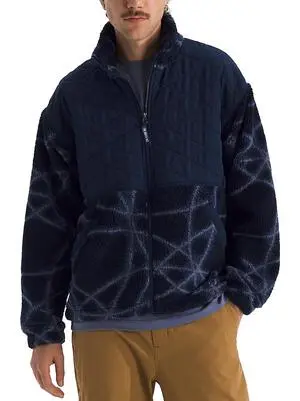 The North Face Cabin Fleece Sweater Jacket - Summit Navy