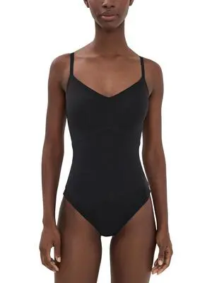 HONEYLOVE Cami Thong Bodysuit - Vamp