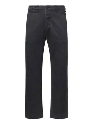 Auralee Cotton Chinos - Black