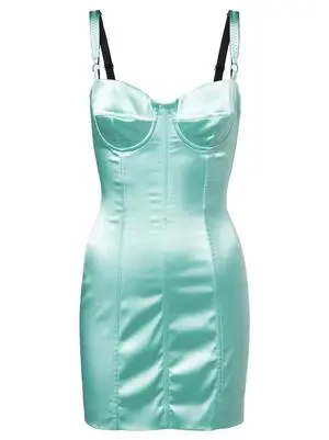 DOLCE & GABBANA Dolce&Gabbana Bustier Satin Dress
