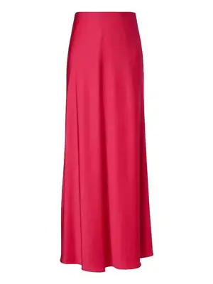 Simkhai Kiri Satin Maxi Skirt - Pink