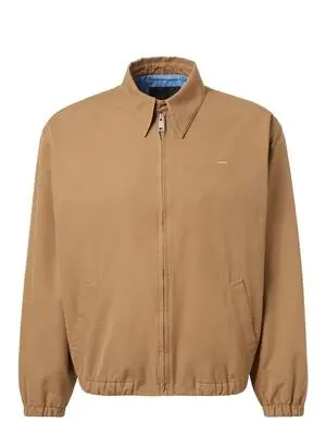 Prada Logo Cotton Jacket - Brown