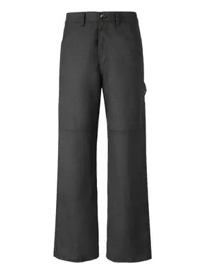 NINE:INTHE:MORNING Wide Cargo Pants - Antracite Grey