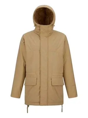 Herno Technical Hooded Jacket Brown