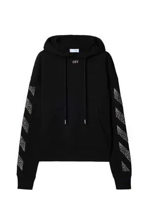 SWAROVSKI Off-white™ Arrow Hoodie - Black