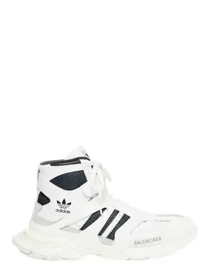 Balenciaga Track Forum High X Adidasin - White/black