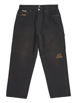 Supreme Fox Racing Cordura Baggy Jean - Black