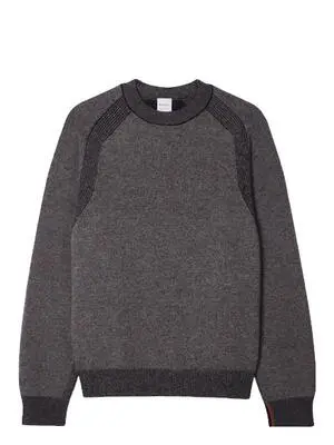 Paul Smith Lambswool Crewneck Pullover - Grey
