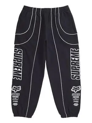 Supreme Fox Racing Sweatpant - Black