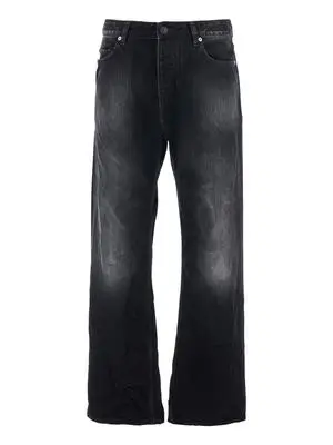 Balenciaga Distressed Jeans - Black