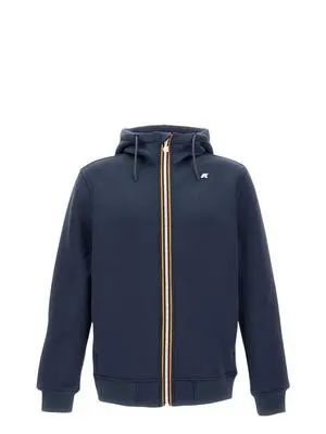 K-WAY Rainer Spacer Hoodie - Blue