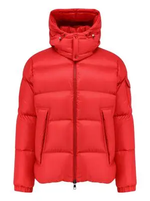 Moncler Couyere High-neck Down Jacket - Red