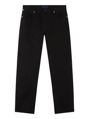 Stone Island Bull Denim-tc Pants - Black