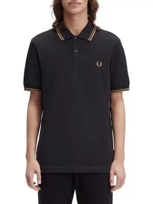Fred Perry Polo Shirt Men Black 1