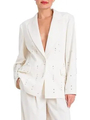 TWINSET Single-breasted Jacket - White