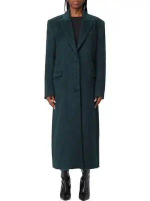 Patrizia Pepe Long Overcoat - Green