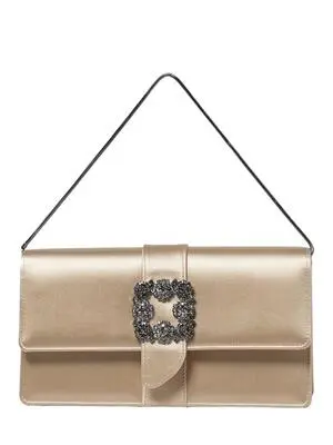 Manolo Blahnik Clutch - Nude