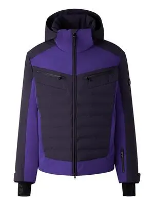 Bogner Feliks Down Ski Jacket - Navy Blue/purple