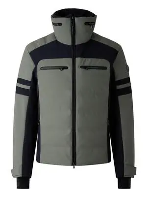 Bogner Minho Down Ski Jacket - Olive Green/black