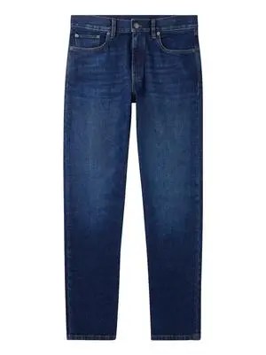 Zegna Roccia Straight-leg Stretch Jeans - Blue