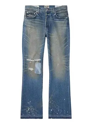 GALLERY DEPT. Dagger Bootcut Patchwork Jeans - Blue