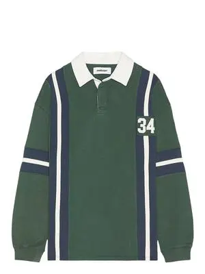 AMBUSH Striped Rugby Shirt - Green