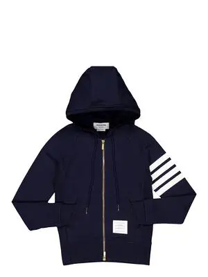 Thom Browne Full Zip-up Knitwear - Blue