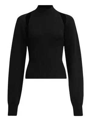 Alaïa Cut-out Jumper - Black