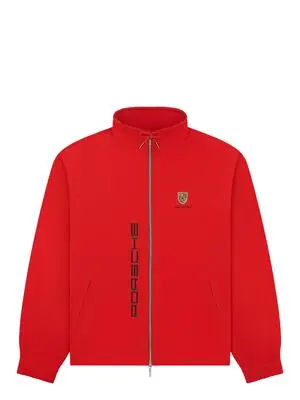 Aimé Leon Dore X Porsche Nylon Track Jacket - Red