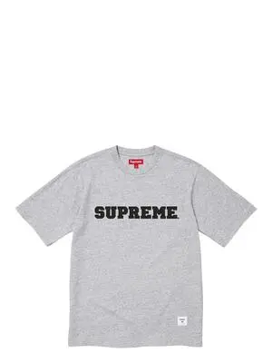 Supreme Collegiate Appliqué Top - Grey
