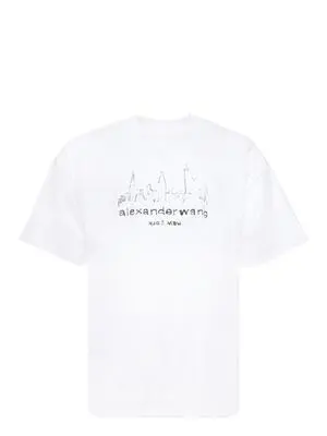 Alexander Wang Graphic T-shirt - White