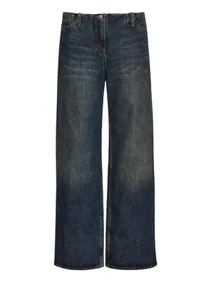 Magda Butrym Denim Pants - Blue