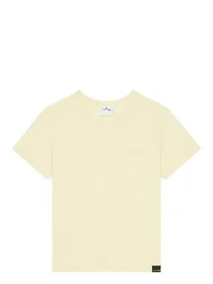 COURREGES Embroidered T-shirt - Yellow