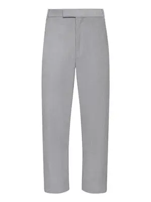 Thom Browne Unconstructed Straight Leg Trouser - Grey