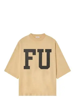 Fear Of God Relaxed "fu" Tee - Yellow