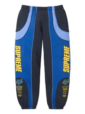 Supreme X Fox Racing Sweatpant - Blue