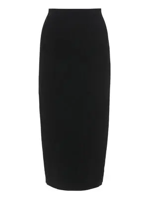 Victoria Beckham Fitted Skirt - Black