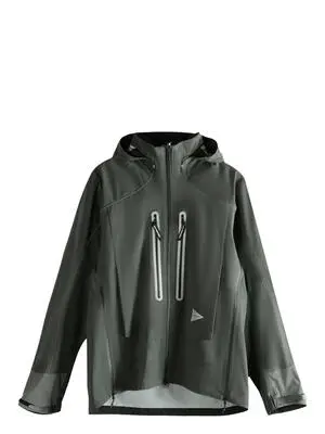 AND WANDER Pertex Shield Rain Jacket - Grey