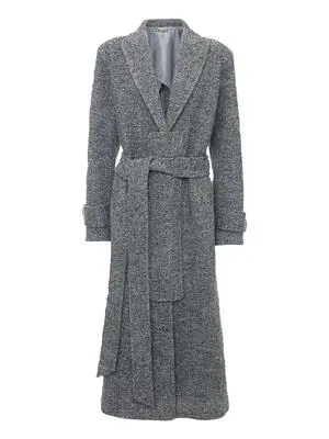 Victoria Beckham Raglan Sleeve Coat - Blue