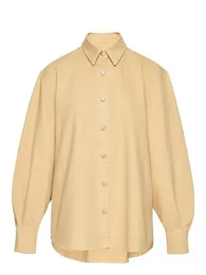 Magda Butrym Denim Shirt - Tan