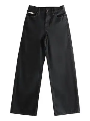 Calvin Klein Low Rise Baggy Jean - Black