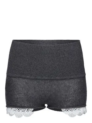 Magda Butrym Knitwear Shorts - Grey