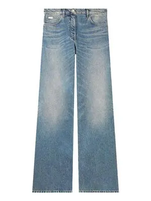 COURREGES Hammer Denim Baggy Pants - Blue
