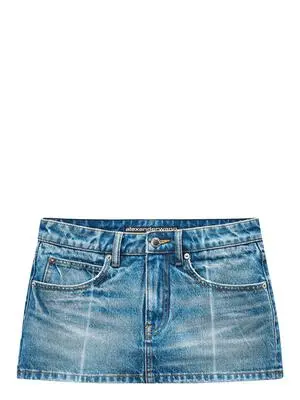 Alexander Wang Vintage Marbled Skort - Blue