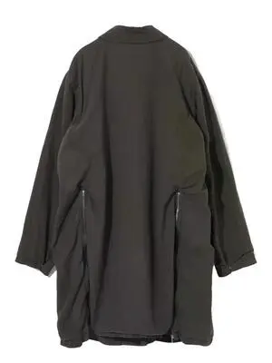 Undercover Coat With Zip Detail - Neutrals