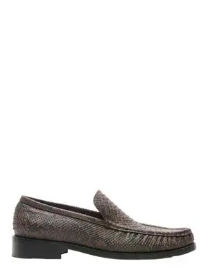 Acne Studios Leather Loafers - Brown